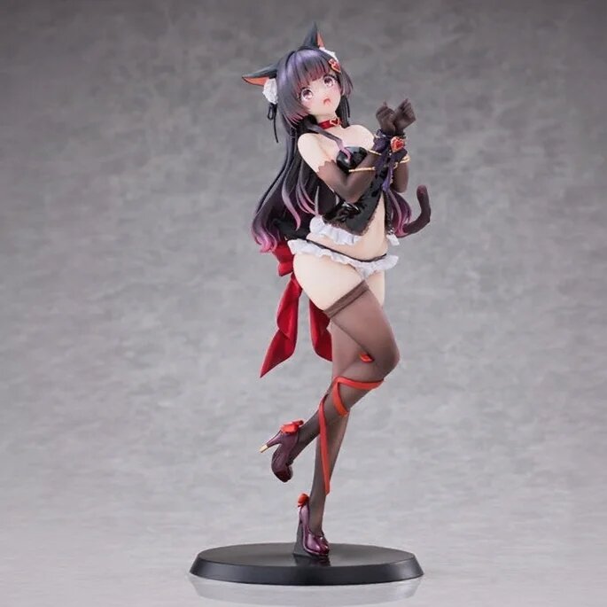 Оригинальная фигурка Judai Siki Anim Original Shibare Cat Ruhunachan