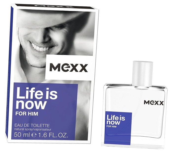 Мужской аромат Mexx Life Is Now For Him 30 мл - туалетная вода Мекс Лайф Из Нау Фор Хим