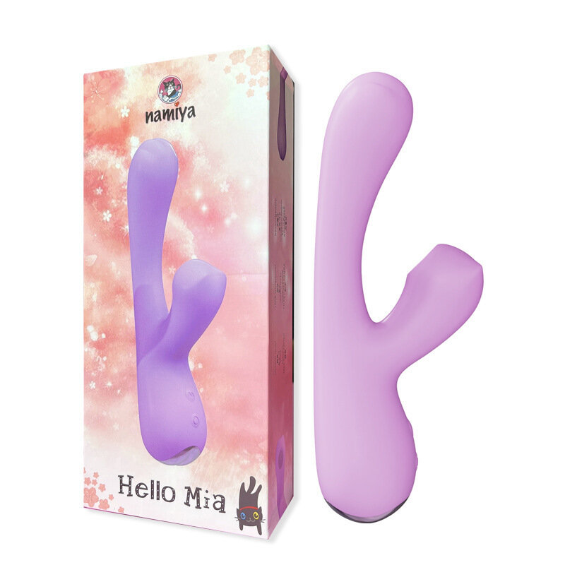 Namiya Hello Mia Женский Вибратор с Сосущим Эффектом Фиолетовый Стимулятор Клитора для Усиленного Удовольствия