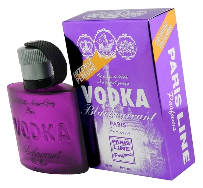 Одеколон Пари Лайн Парфамс Водка Черная Смородина 100 мл мужской - Vodka Blackcurrant