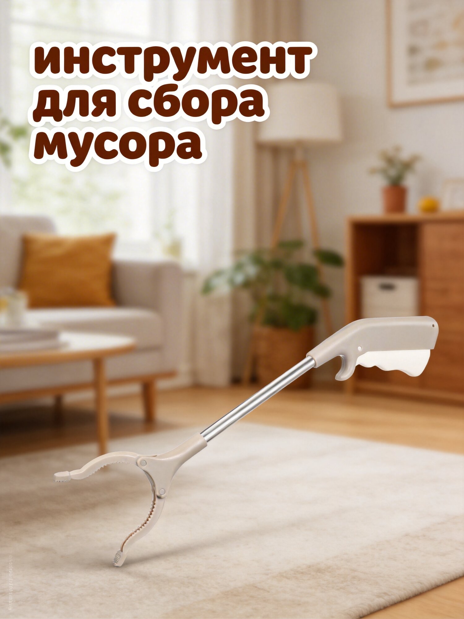 Садовые Ножницы Для Сбора Мусора Из Алюминиевого Сплава 40.00X5.00X2.00Cm