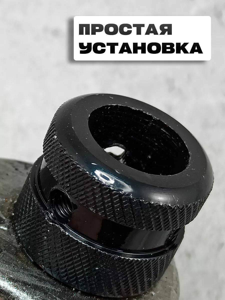 Ручка на рычаг КПП универсальная Череп с шестеренками — фото 1