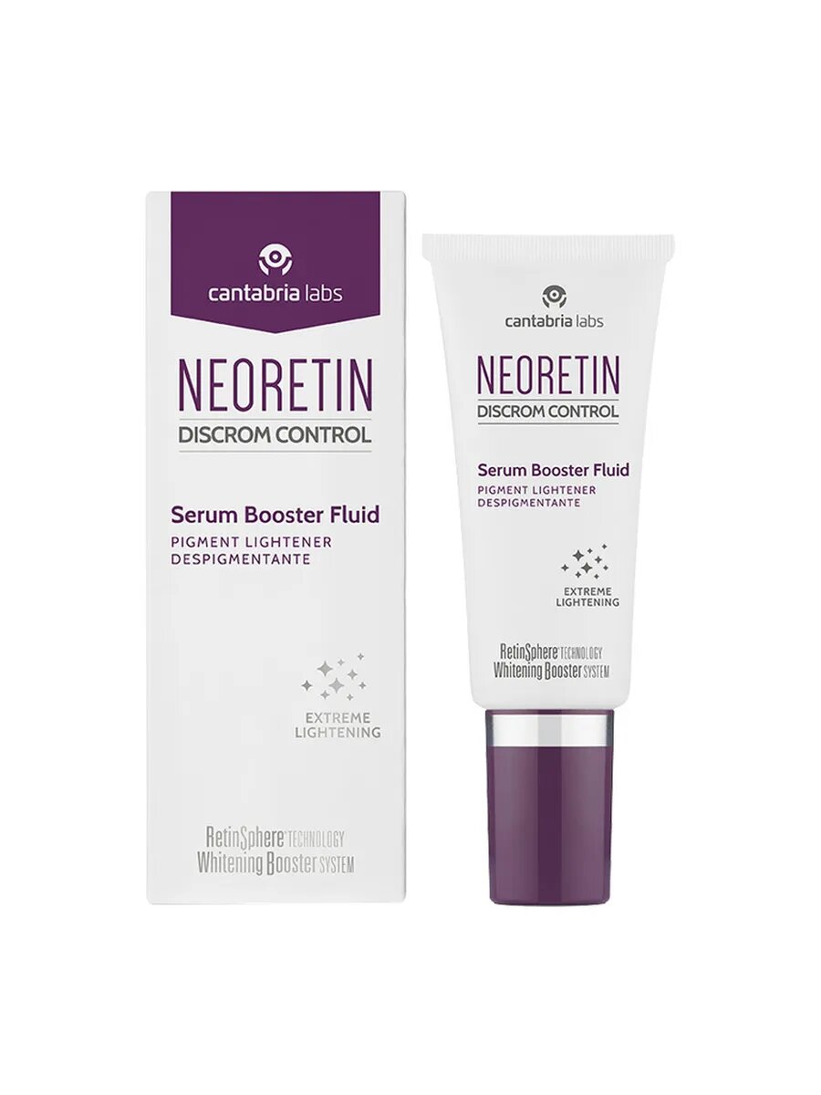 NEORETIN Discrom Control Serum Booster Fluid Pigment Lightener Сыворотка Испания 30 мл