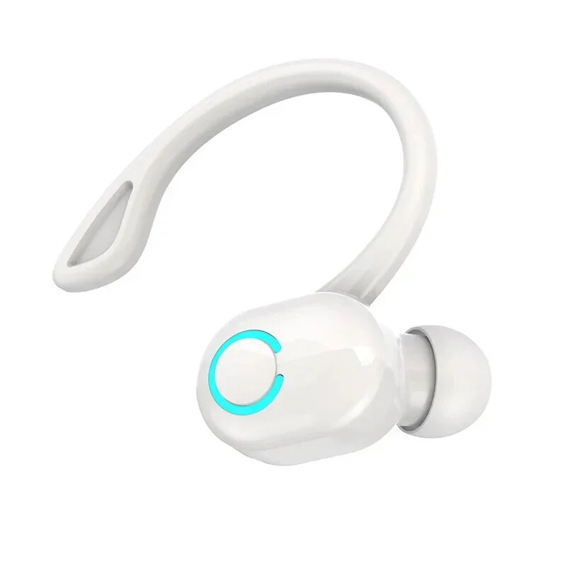 VAORLO Bluetooth 5.2 Беспроводные наушники для спорта Белый, (New) White