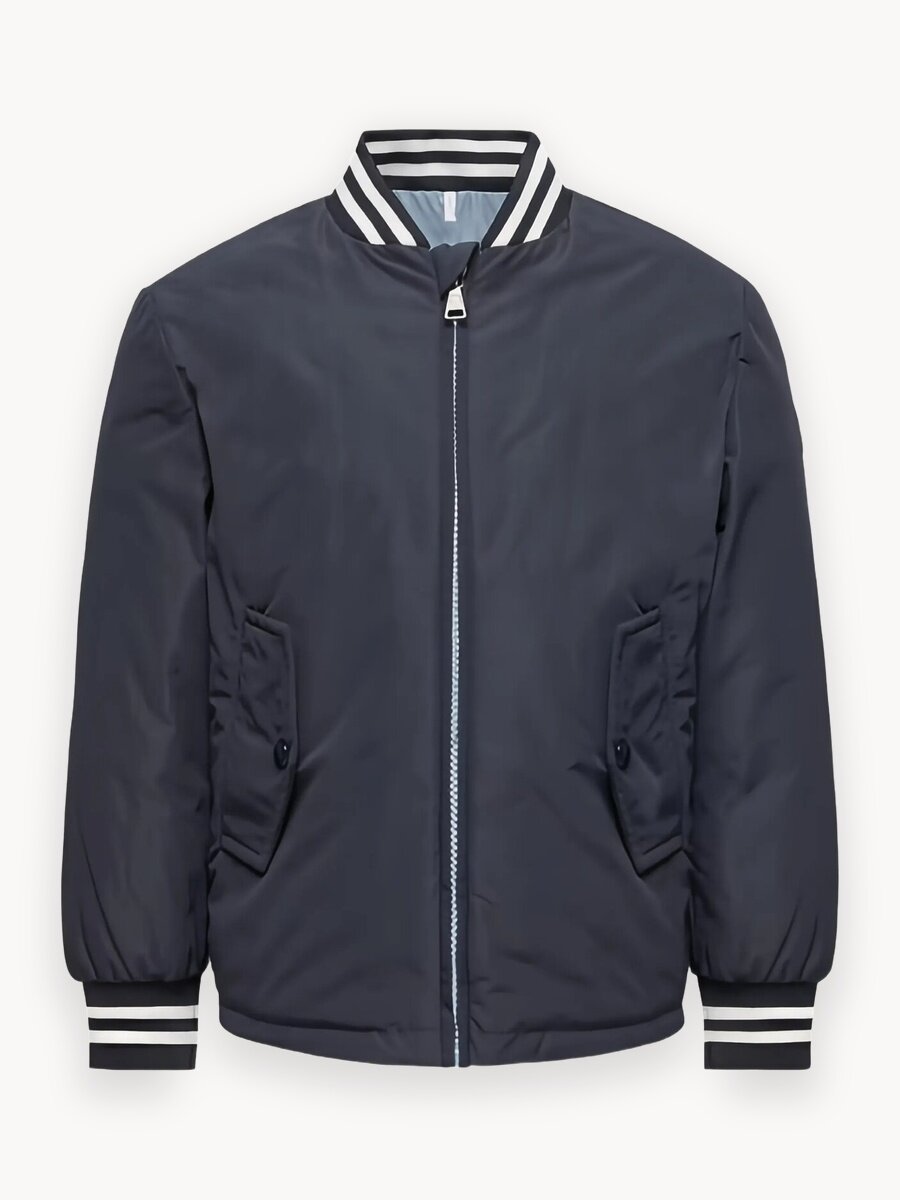 Бомбер Moncler Cemal, размер 10 лет, синий