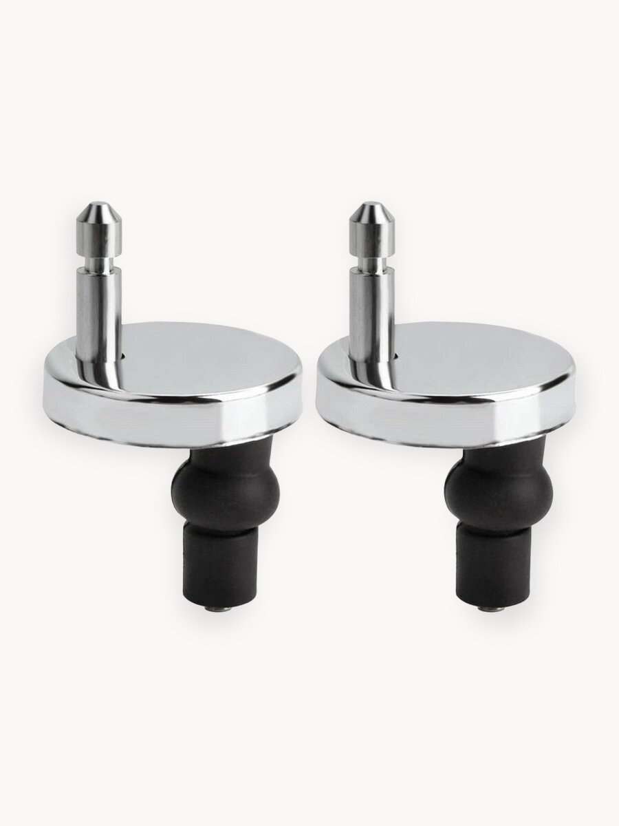 Комплект крепежа для крышки сиденья унитаза, 2 штуки, опорные площадки для крышки сиденья унитаза