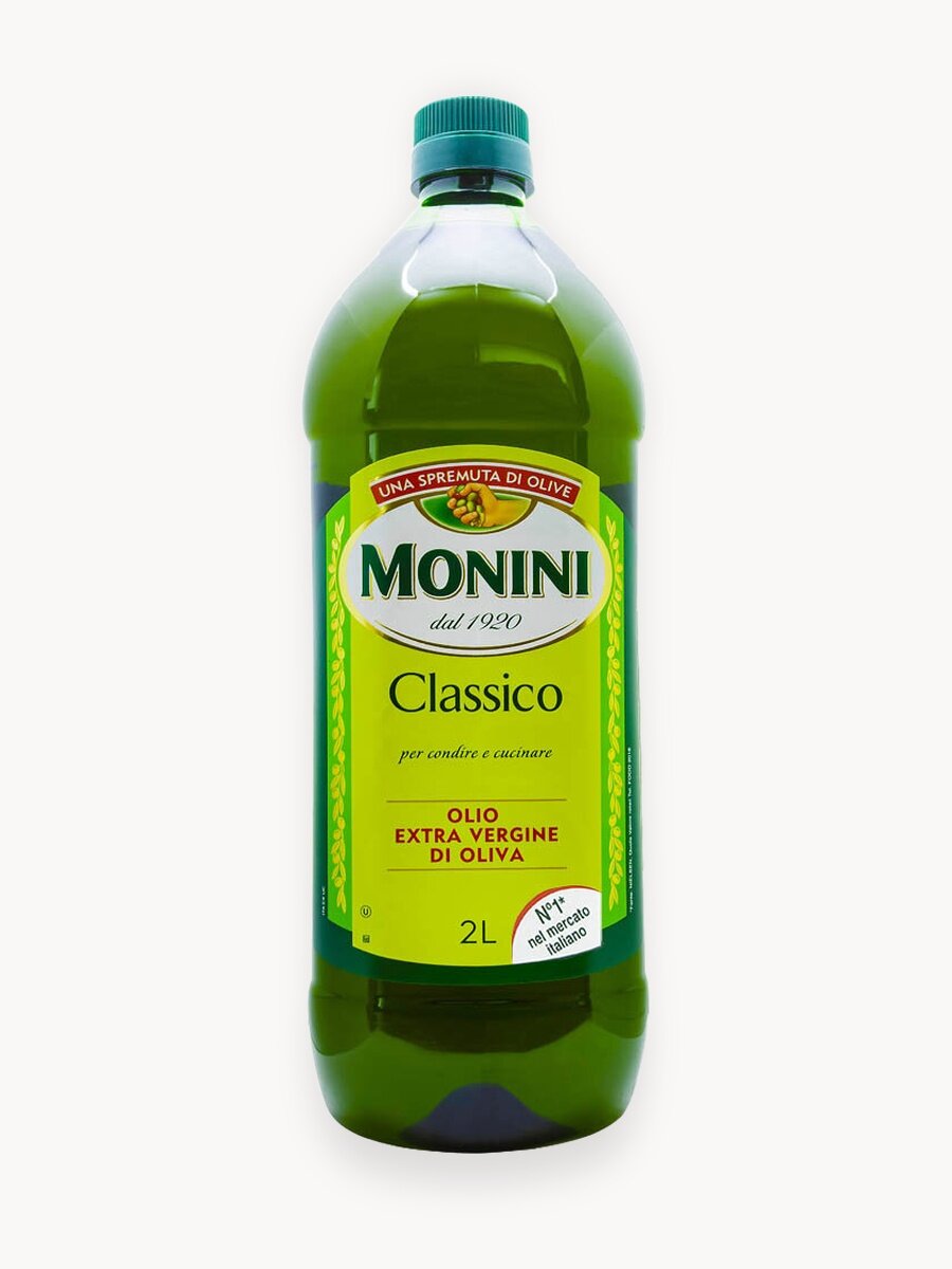 Оливковое масло Monini "Extra Virgin", нерафинированное, 2 л