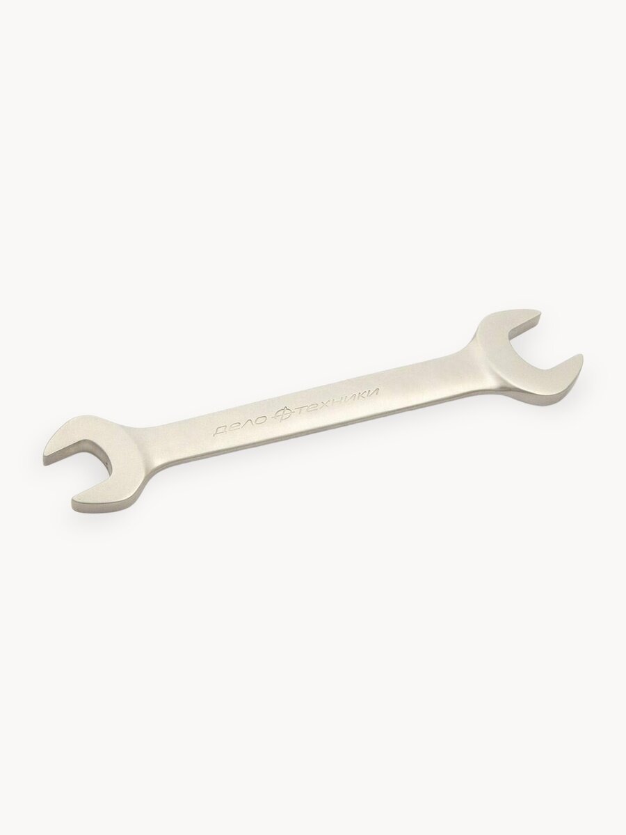 Ключ гаечный рожковый 22 × 24 мм, сталь CrV, Дело Техники, 510242