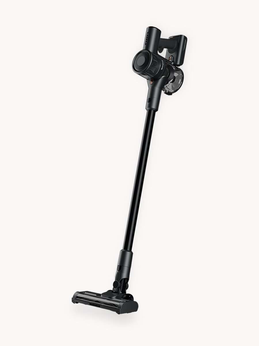 Вертикальный беспроводной пылесос Weissgauff V15 BLDC 250 Nero Turbo, инвертор, Мощность всасывания 280 Вт, Турбощетка