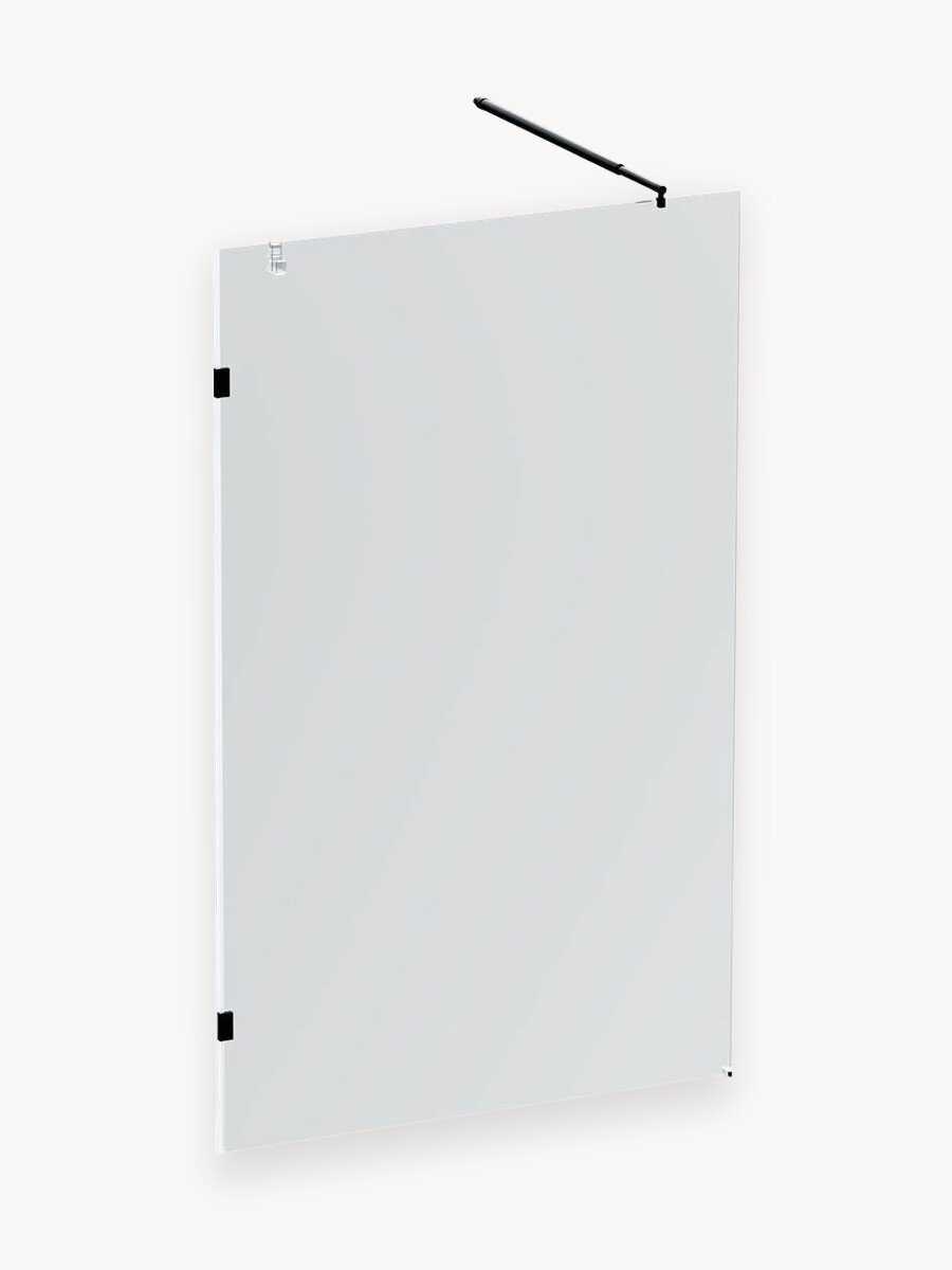 Душевая перегородка AM.PM X-Joy, 120x195, стекло прозрачное, фурнитура черный