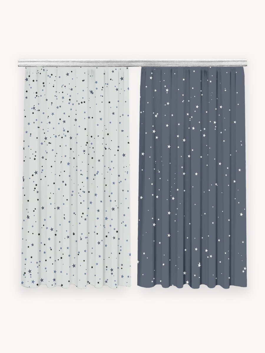 Штора МарТекс Калейдоскоп звезд