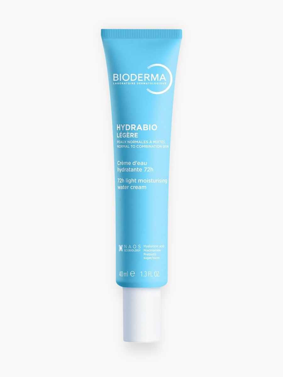 Bioderma Hydrabio Насыщенный увлажняющий крем для лица для сухой кожи, 40мл