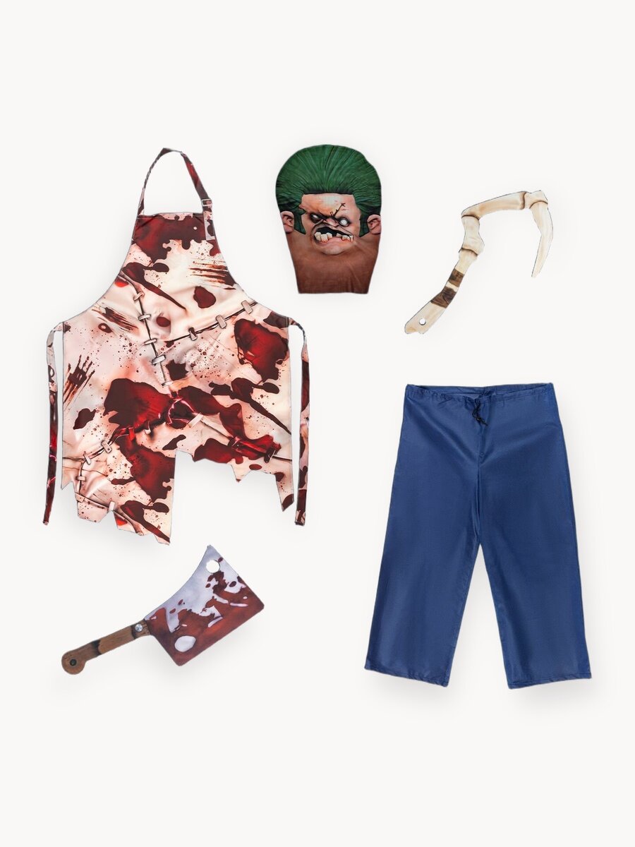 Костюм Пудж набор карнавальный MEGA TOYS Pudge Dota 2