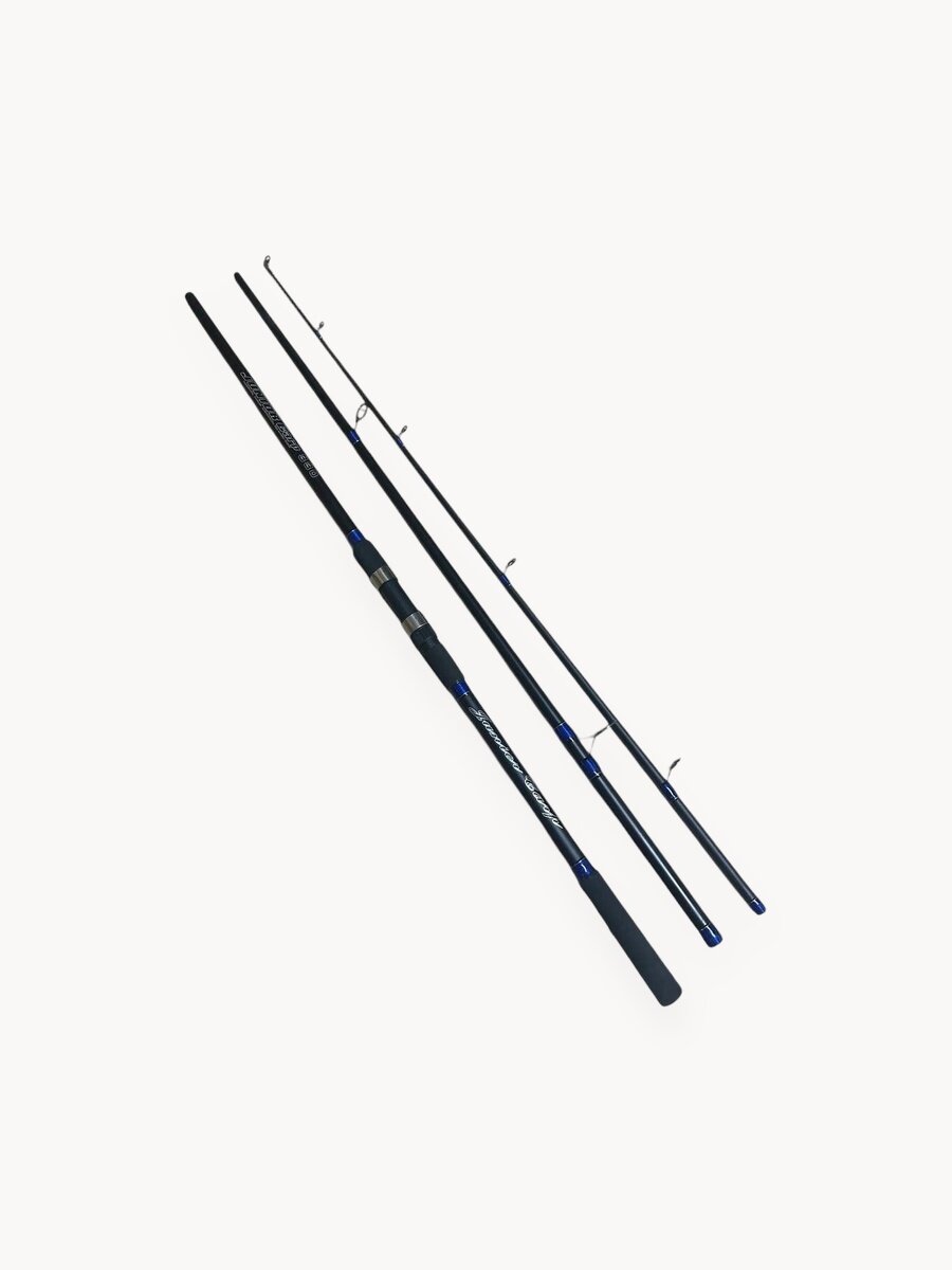 Удилище Komandor штекерное JuniorCarp, тест 100-300 грамм, 330 см