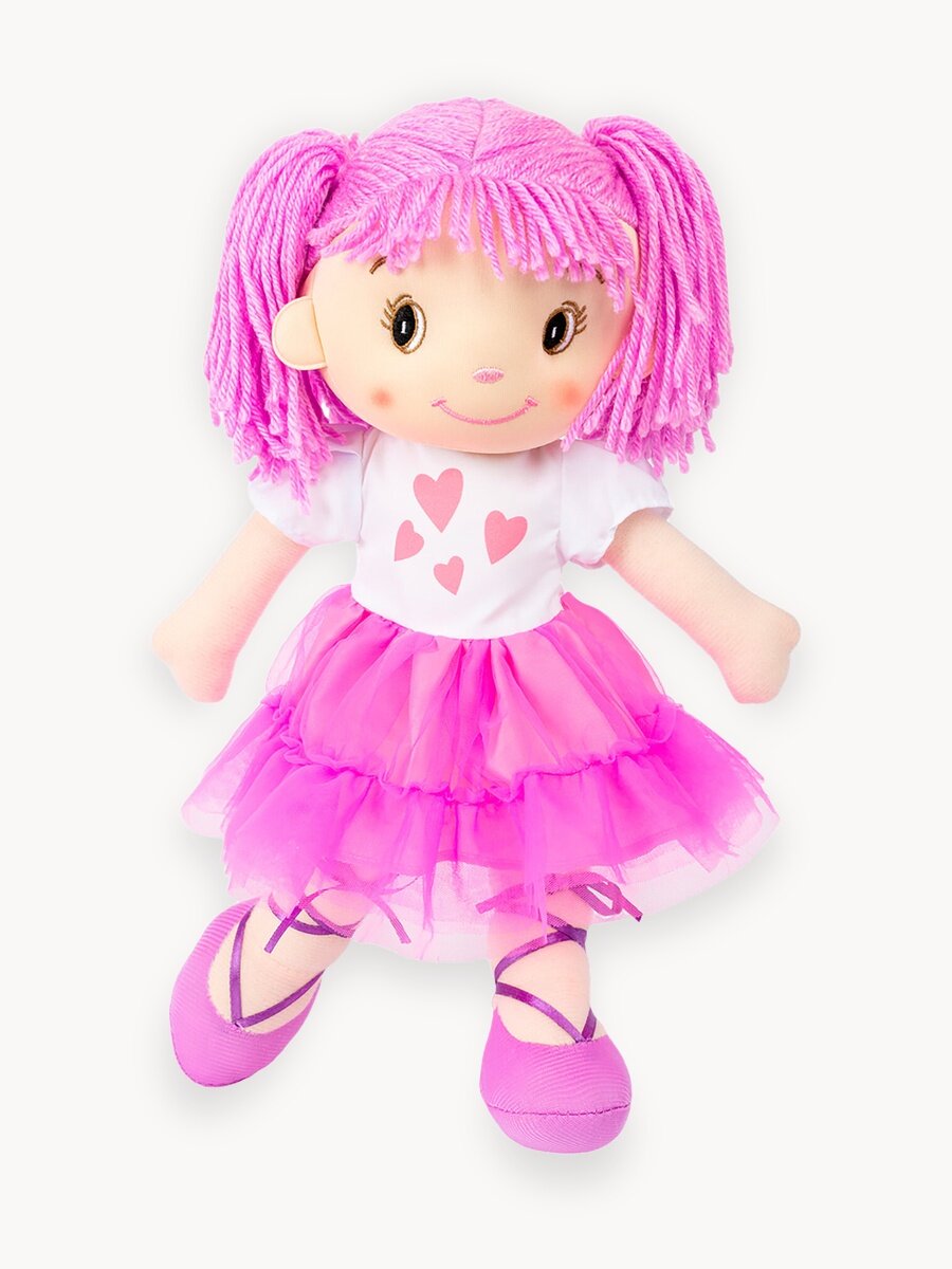 Мягкая игрушка Tong De Кукла B314 35 см, текстиль, для девочек