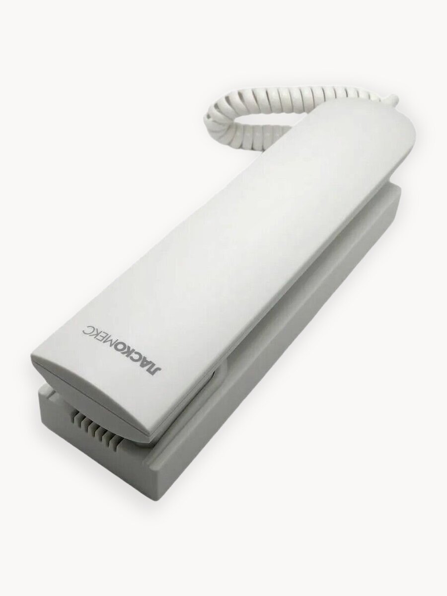 Цифровая трубка для домофона Laskomex Hameleon F-8C (белая матовая)