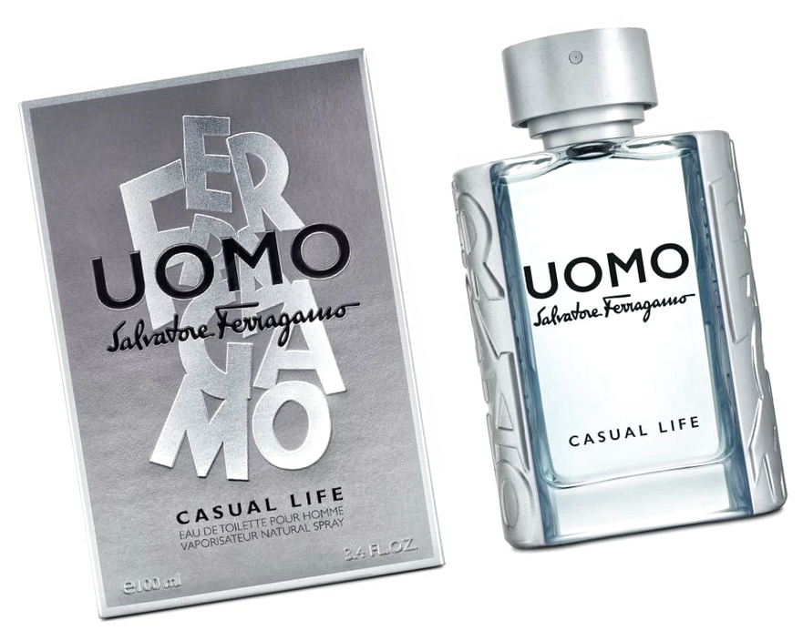 Одеколон мужской Salvatore Ferragamo Uomo Casual Life 100 мл - Сальваторе Феррагамо Уомо Лайф