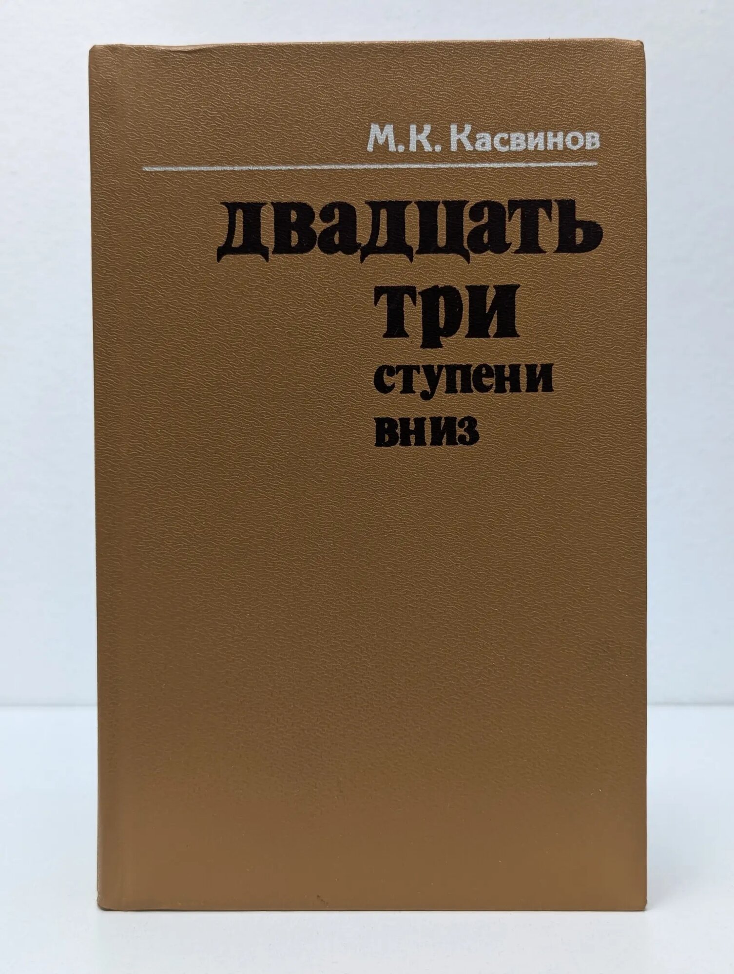 Двадцать три ступени вниз Касвинов Марк Константинович 1987
