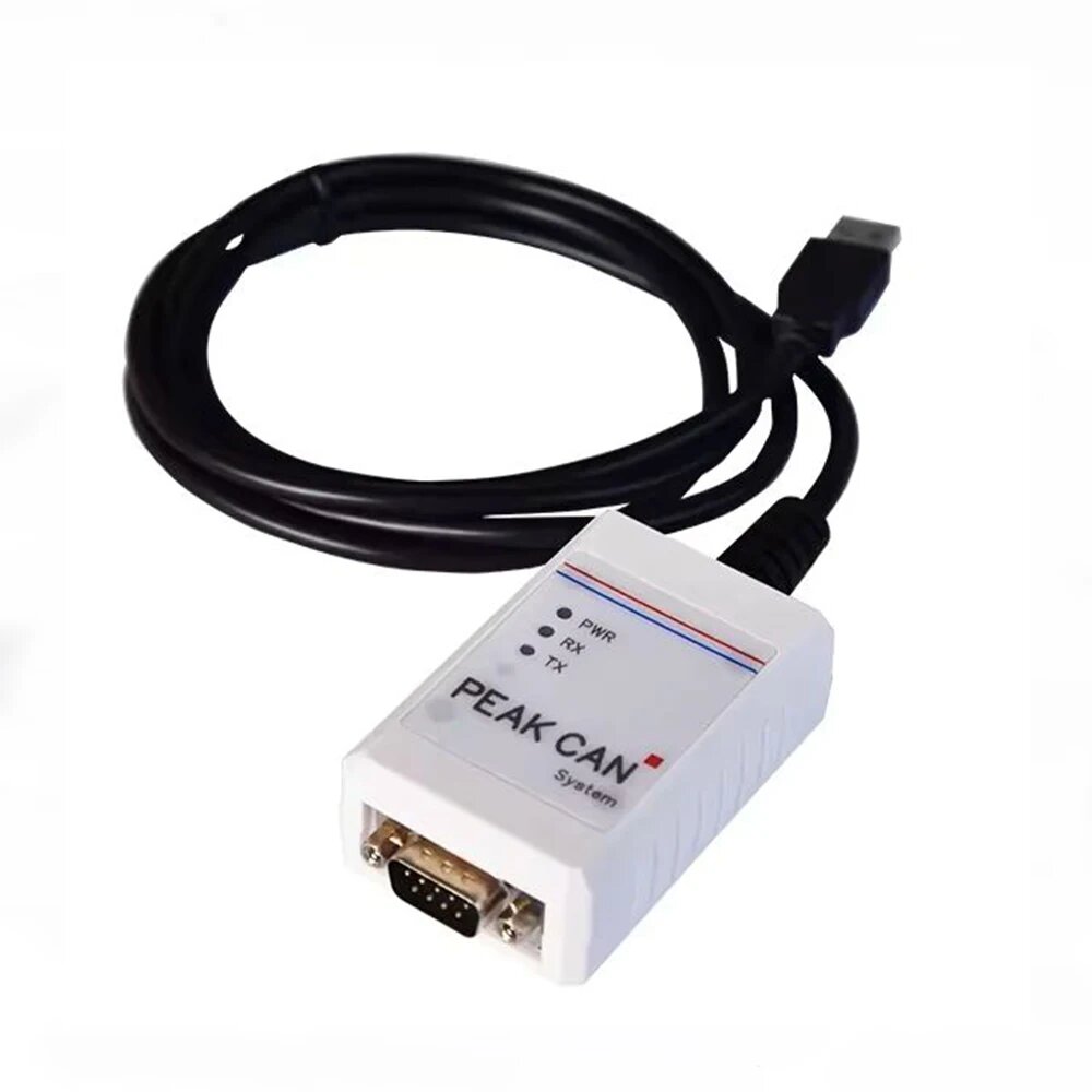 PCAN-USB, совместимый с оригинальной пиковой моделью Ipeh-002022/002021 PCAN Peak USB-инструмент анализатора шины CAN