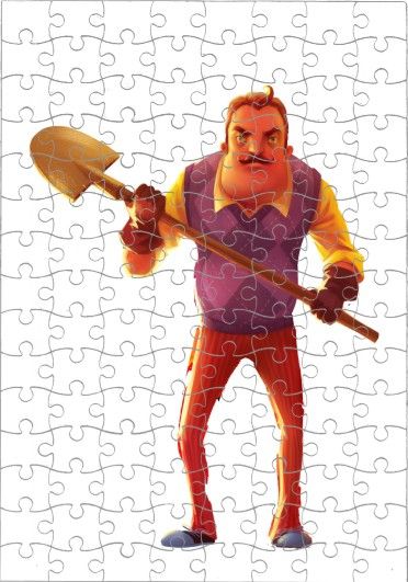 Пазл Привет Сосед/ Hello Neighbor №2, А4