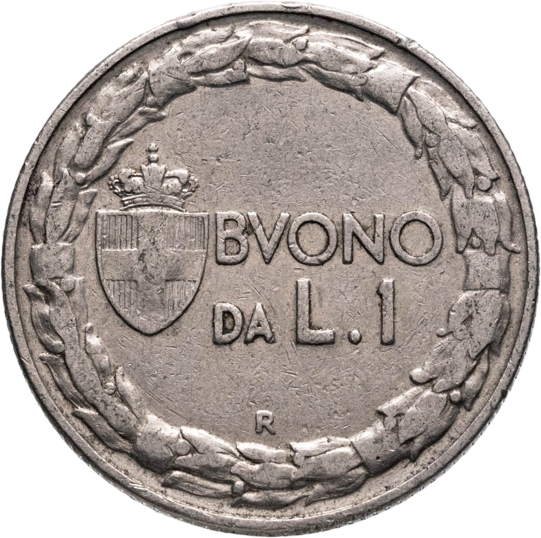 Италия 1 лира (lira) 1922
