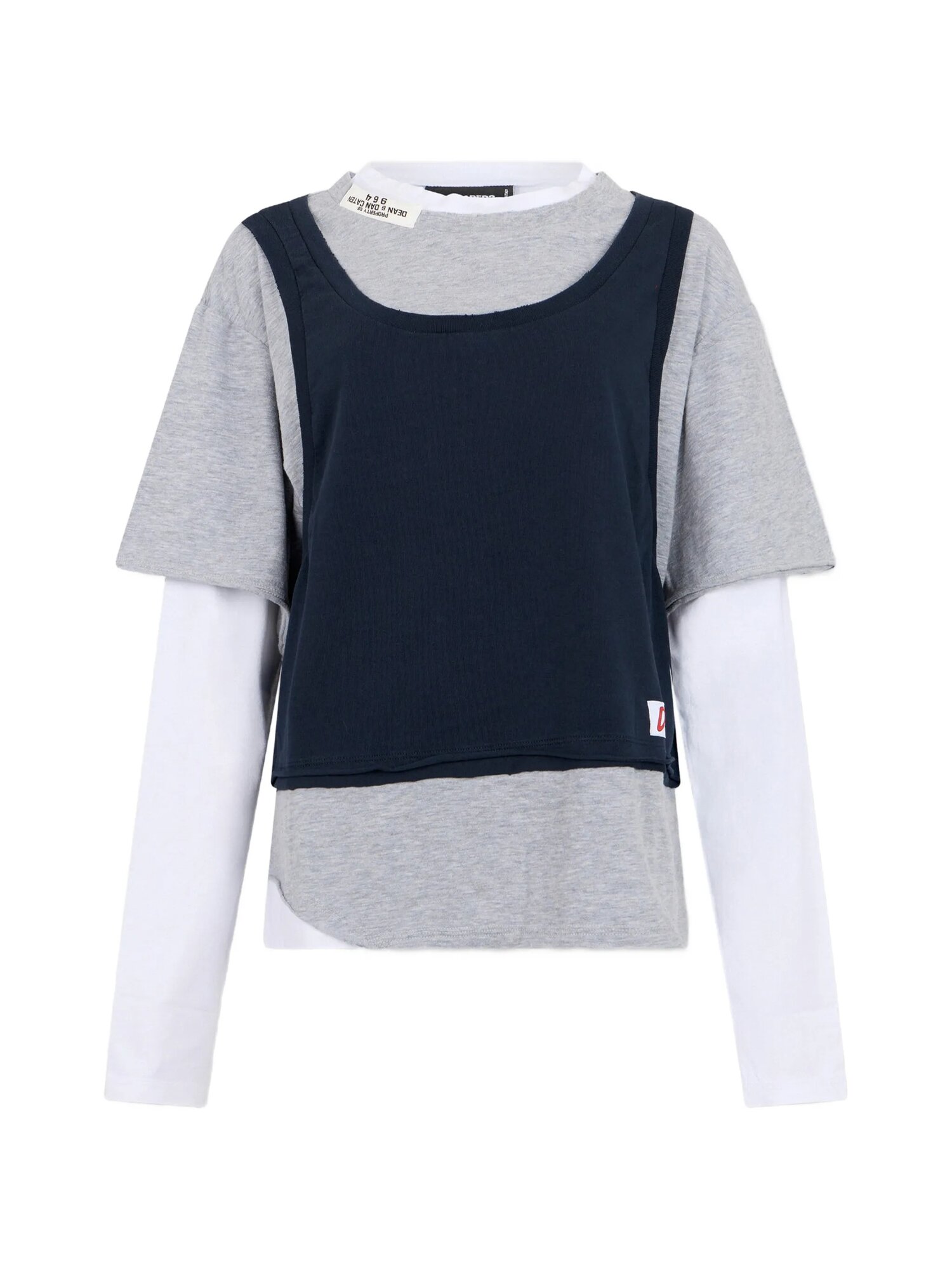 Футболка DSQUARED2 Layered2