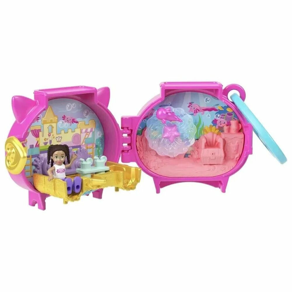 Polly Pocket Мини-игровые наборы, которые можно прикрепить к сумке GYV99-HXX22