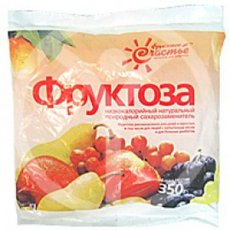 Фруктоза кристаллическая в порошке "Фруктовое счастье" 500 г