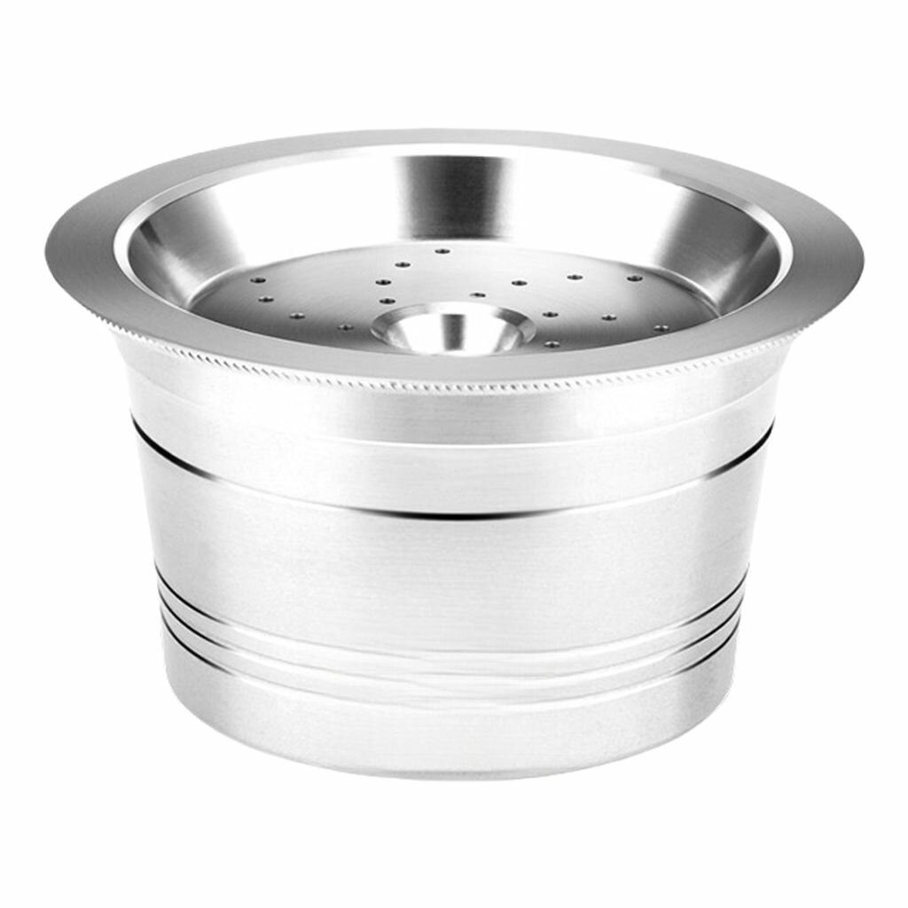 Нержавеющая сталь для капсульной кофемашины, многоразовый фильтр с ложкой и щеткой K-fee, 1 комплект