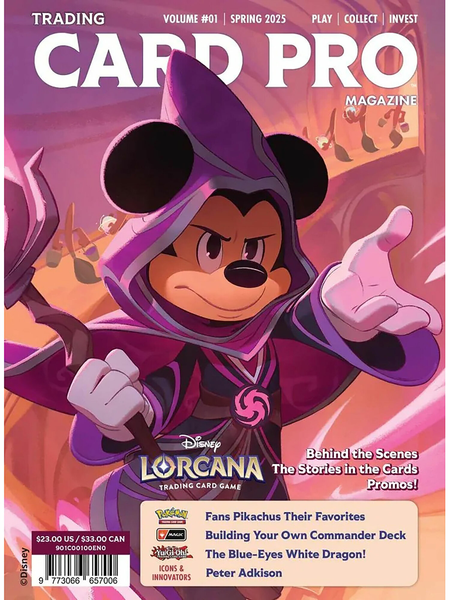 Журнал про ККИ Trading Card Pro Magazine: Spring 2025 Issue #1