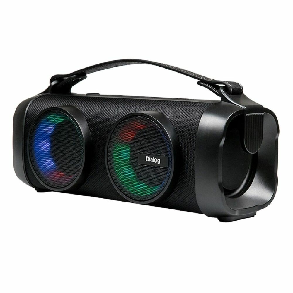 Dialog Колонки Progressive AP - 12 - акустическая колонка - труба, 1.0, 15W RMS, Bluetooth, FM+USB reader, LED