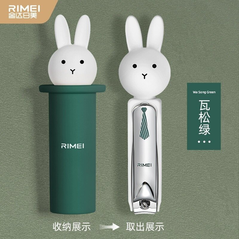 Детские кусачки для ногтей Jindarimei, ножницы для ногтей для младенцев, антибрызговые кусачки для ногтей, инструмент для стрижки ногтей для домашнего использования