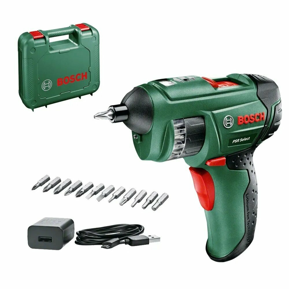 Bosch Шуруповерт, 3.6 В, 35 Нм, 1 АКБ