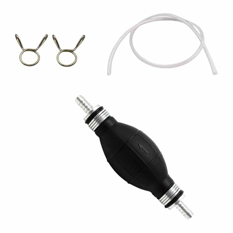 Автомобильный резиновый ручной масляный насос для направленной подачи масла-8 мм с кожаной трубкой