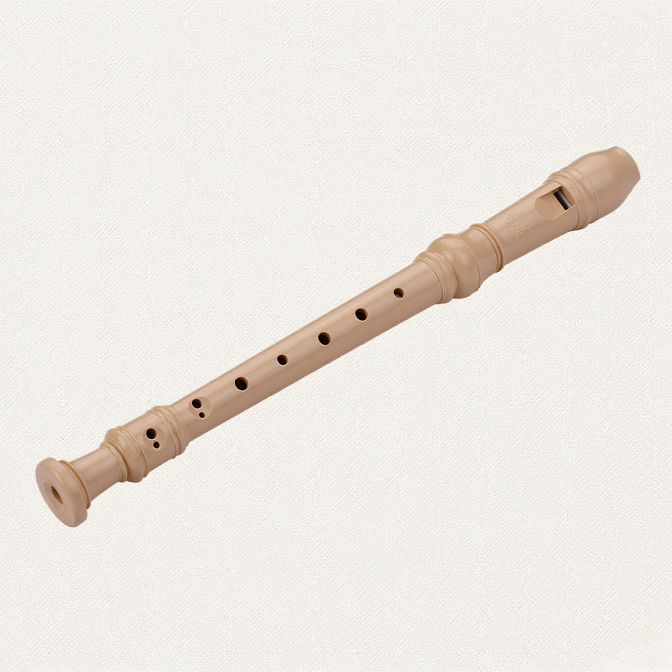 QM8A-4B Рекордёр Сопрано Дескант Бароковый Пианино 8 Дыр ABS Флейта с Чистящим Палочкой Портативным Лангардом Палец Подставка Духовой Инструмент для Начинающих Учеников Практика Бежевый 32.5*3.1см Вес 90г