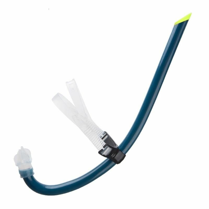 Трубка для плавания в бассейне, для детей и тренировок в открытой воде, Темно-синий