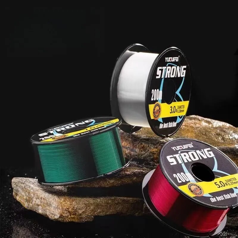 Леска для рыбалки 200м 0.28mm/6.3kg Killer Carp тонущая спиннинга, фидера,