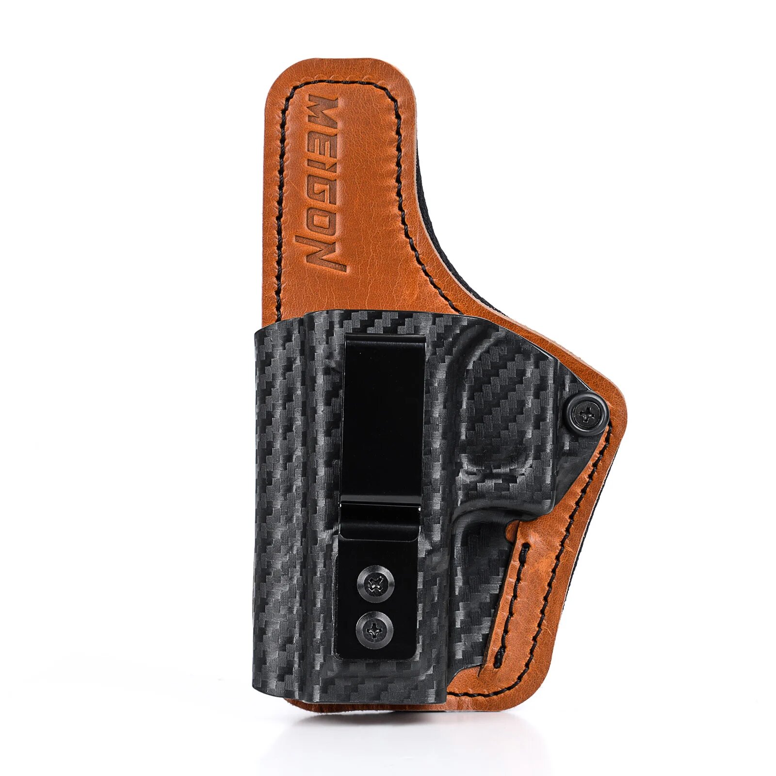 Кожаная кобура Meigon для Glock, Carbon Fibre Left