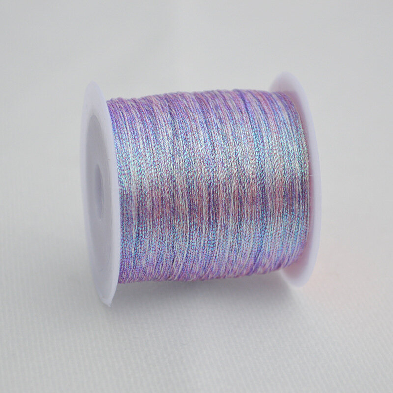 Золотая нить, золотая и серебряная нить, иризирующая нить, цветная золотая ручная работа, веревочный браслет, плетеная веревка, материал из нефритовой нити, ручная работа ювелирных изделий
