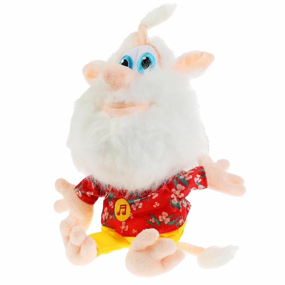 Озвученная мягкая игрушка Буба в красной рубашке , Мульти-Пульти