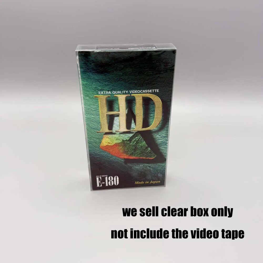 Прозрачный чехол для кассеты VHS xunbeifang RTT013600
