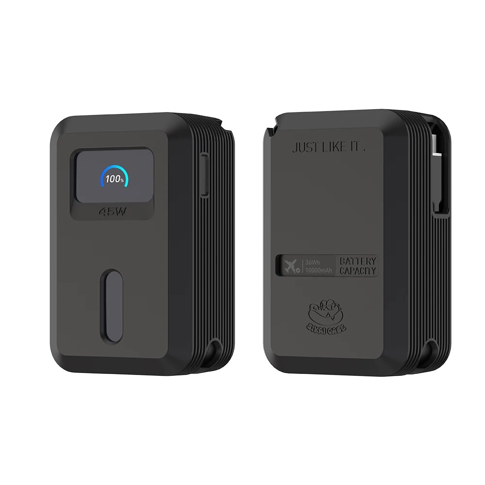 Противоударный Силиконовый Чехол Для Anker Nano Power Bank 10000 мАч 45 Вт A1638: Защитный Чехол С Точными Вырезами Для Путеш.