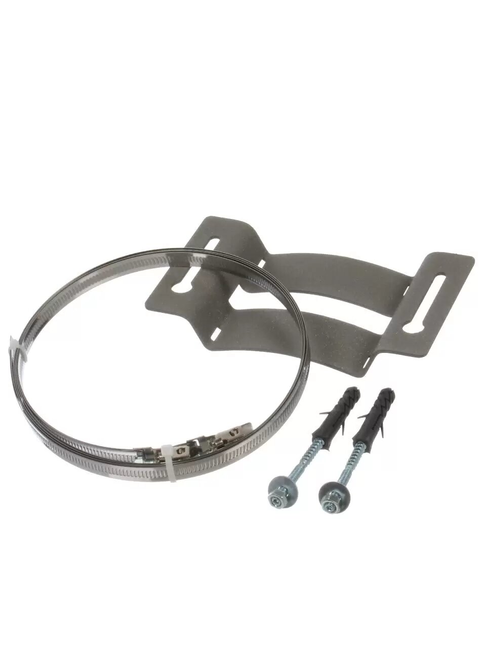 Кронштейн для расширительного бака, с двумя хомутами от 6 до 35 л, СантехКреп, 1.1.4.3.