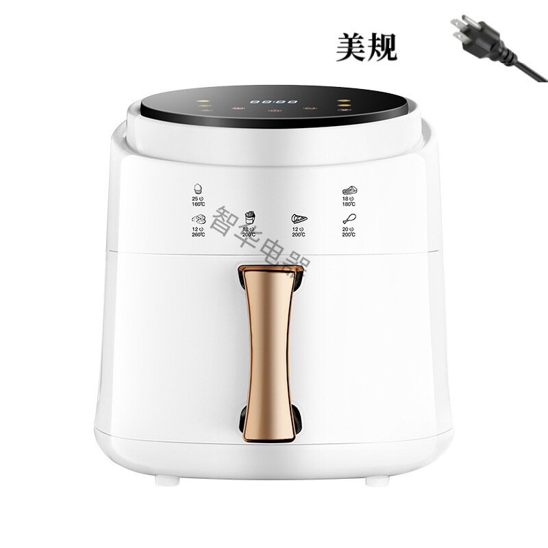 8L Визуальная фритюрница для дома, большая емкость, машина для картофеля фри, умная многофункциональная электрическая фритюрница Airfrye