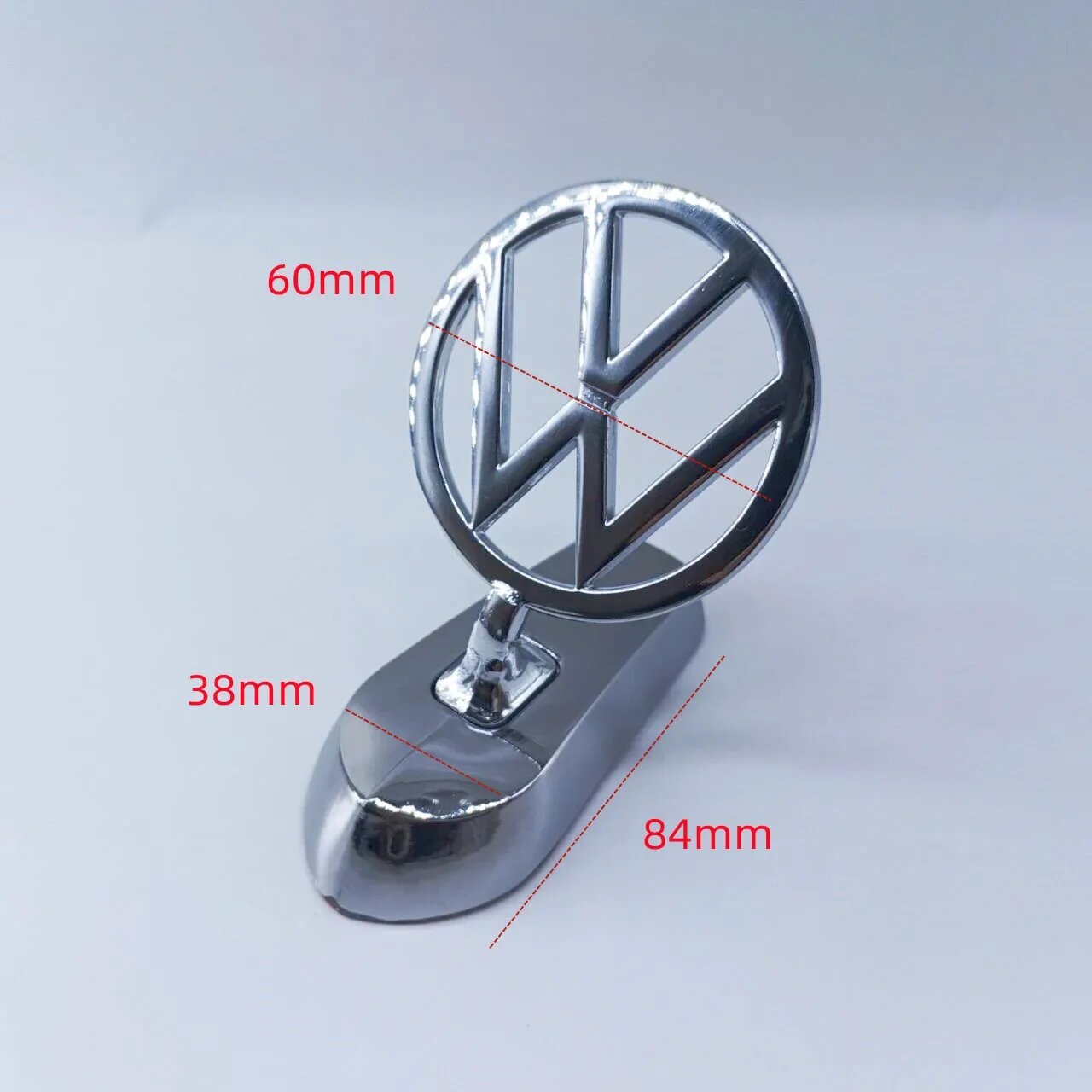 Горячие эмблемы Volkswagen, передняя эмблема капота двигателя, модификация для Tiguan Santana Jetta Bora Lavida Touareg, металлический значок автомобиля, 1-контактный