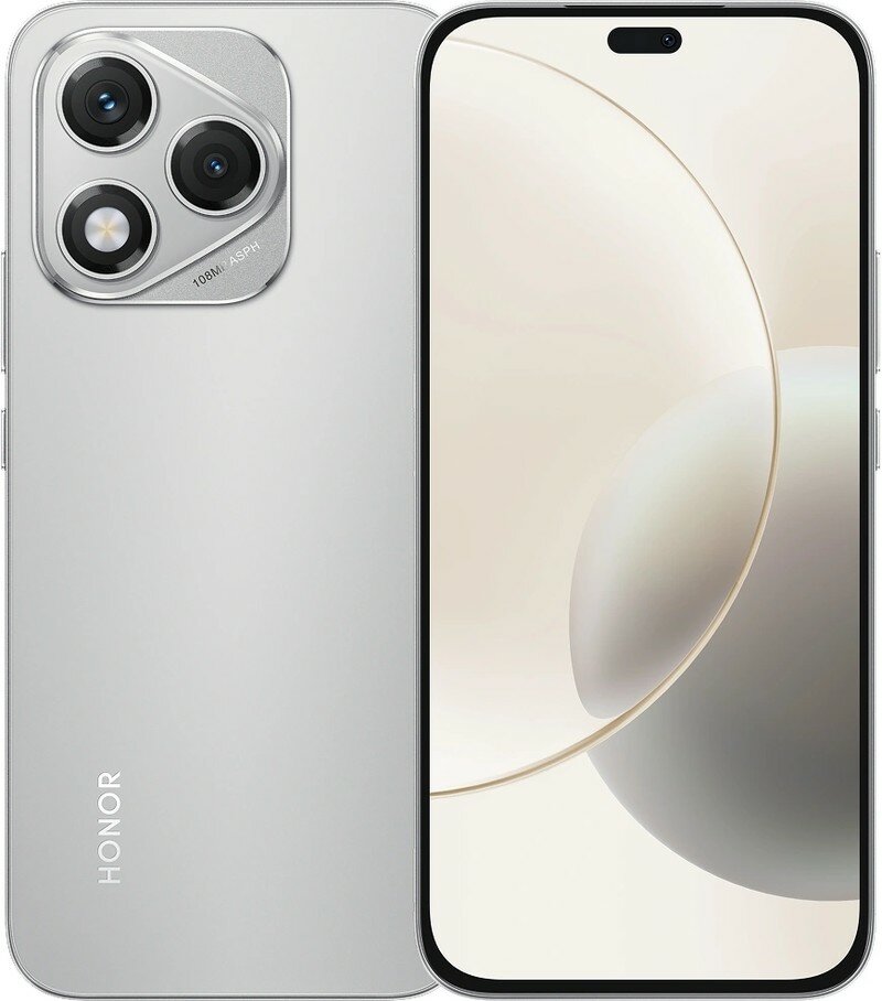 6.7" Смартфон Honor 400 Lite 8/256Gb, ABR-NX1, NFC, AMOLED, 120Гц, 5230мAч, серый