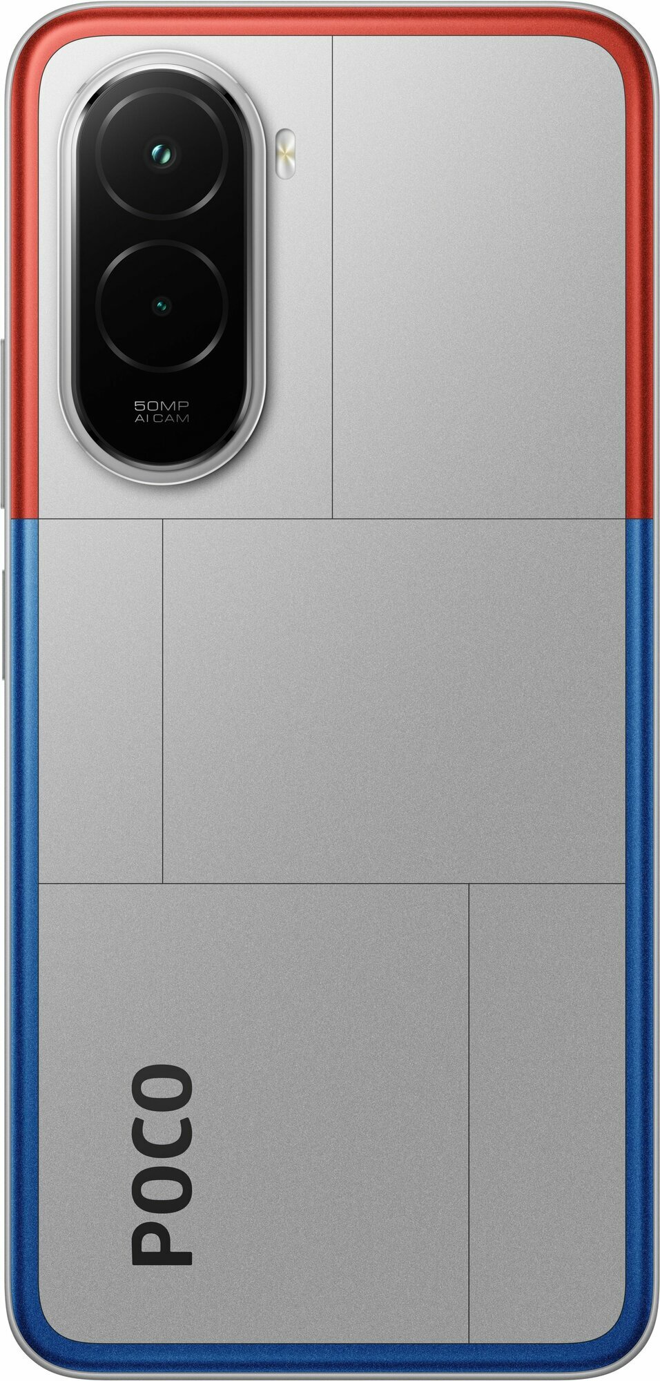 Смартфон Xiaomi POCO M7 NFC 128 GB 6 GB, серебристый, 7000 мА/ч