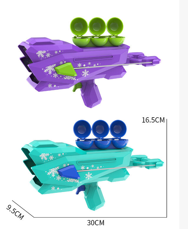 Новая зимняя веселая игра на улице, бой снежками, артефакт снежка, легкий снегомет, игрушка для детей