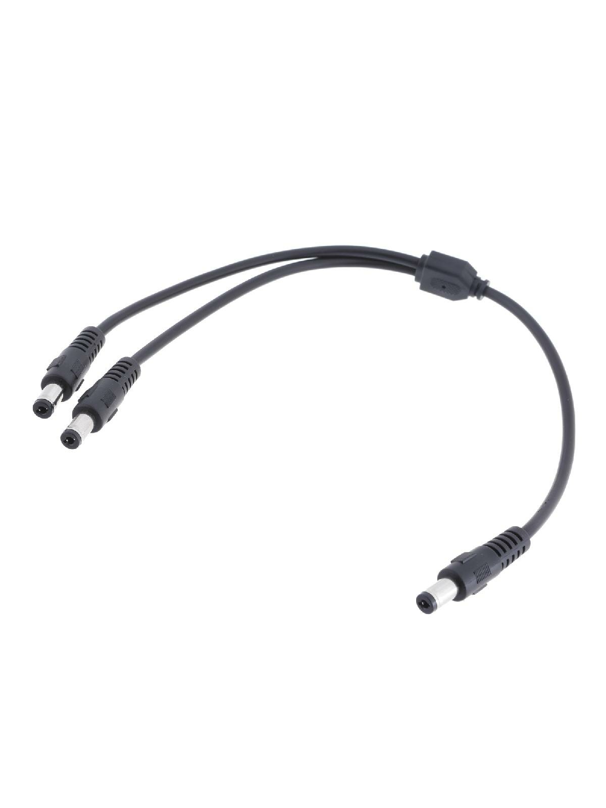 Кабель-Разветвитель DC5.5mmx2.1mm Y, Штекерные Соединения 18AWG, Разветвители 11,8 дюйма