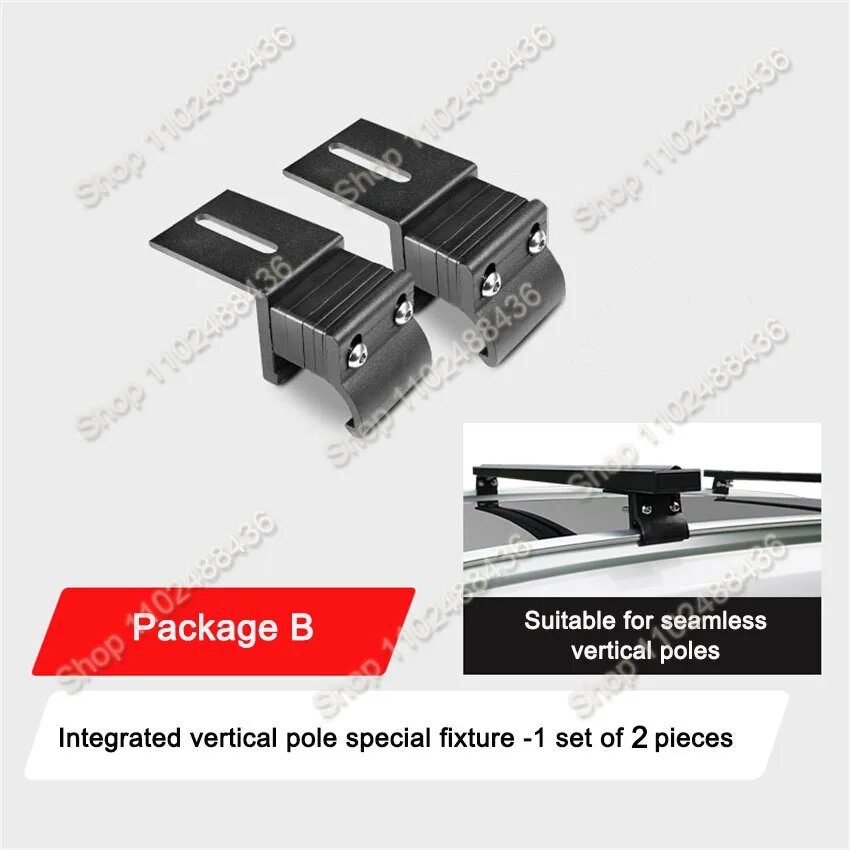 Универсальный многоцелевой модифицированный простой багажник на крышу из алюминиевого сплава, платформа «сделай сам», фиксированный коготь B2 integrated style